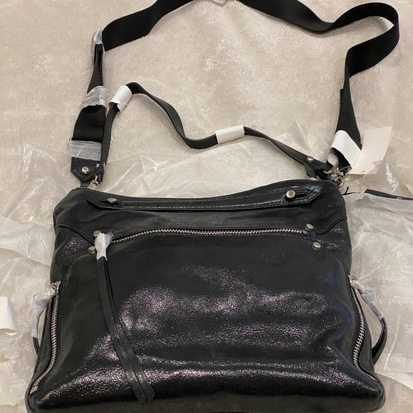 Botkier | Bags | Botkier Logan Bag In Shiny Black | Poshmark